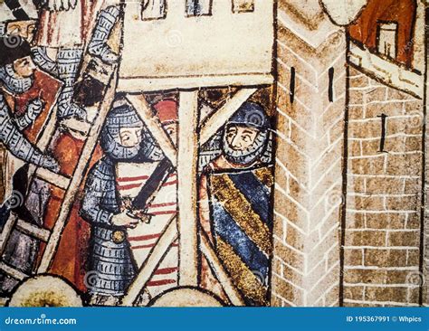 Jerusalem Siege Assault During The First Crusade Editorial Photo