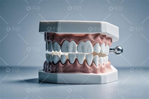 仿真ai数字艺术 全口3d牙齿仿真模型 Ai图片免费下载 格式 2720像素 编号71373641 千图网