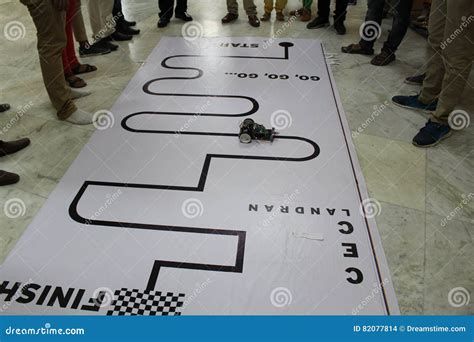 Line Follower Robot Using Ldr Sensor Royalty Free Stock Image