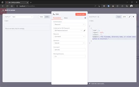Issue N8n Docker Container Crash SSH To Windows Machine Questions