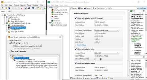 Problem Connecting A Crio As An Ethercat Master With A Third Party Ethercat Slave Ni Community