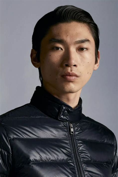 Night Blue Acorus Short Down Jacket Short Down Jackets For Men