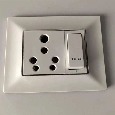16A Modular Switch Socket Polycarbonate At 85 Piece In Vadodara ID 2855571548997