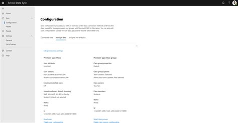 Manage Data With Microsoft 365 School Data Sync Microsoft Learn