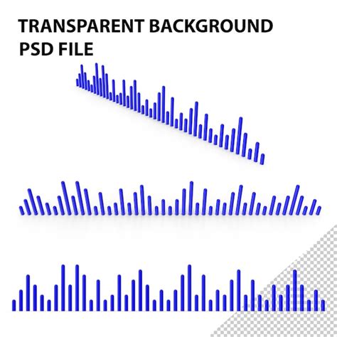 Premium PSD Sound Waves Png