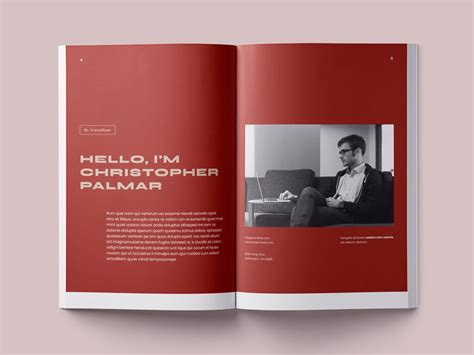 Portfolio Template MS Word Template Indesign Template Etsy