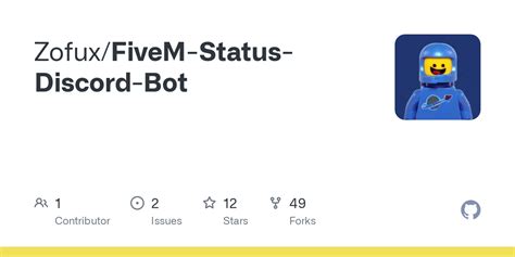 Github Zofux Fivem Status Discord Bot