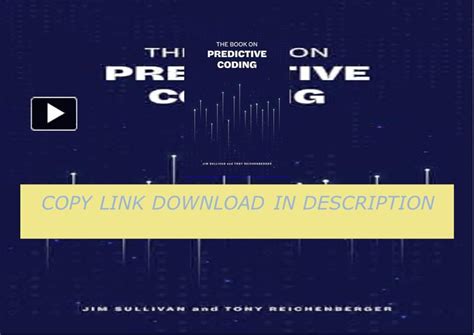 ppt pdf⚡ read online the book on predictive coding a simple guide