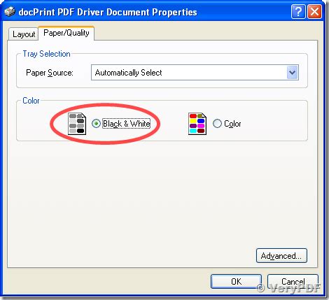 How To Convert A Color PDF File To Grayscale PDF File Or Black And White PDF File VeryPDF