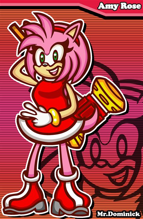 Amy Rose By Mrdominick On Newgrounds