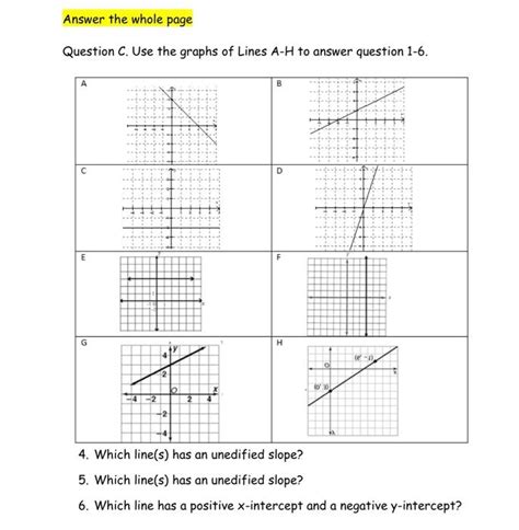 Solved Answer The Whole Page Question C Use The Graphs Of Chegg Com