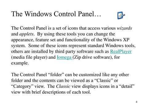ppt managing windows xp powerpoint presentation free download id