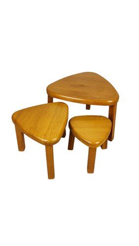 Vintage Organic Shape Nesting Tables Set Of 3 For Sale At Pamono