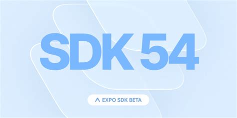 Expo Sdk 54 Beta Launches With React Native 081 And Faster Ios Builds Alternativeto