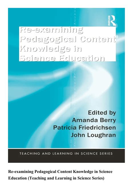 Ppt Downloa T Re Examining Pedagogical Content Knowledge In Science