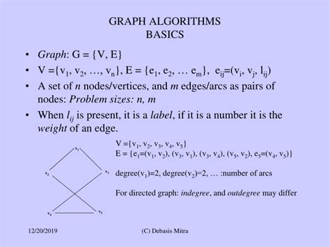 Ppt Graph Algorithms Basics Powerpoint Presentation Free Download