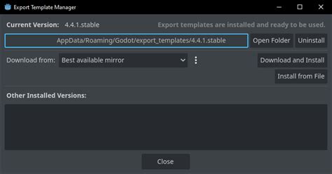 How To Get Export Templates For Godot Blue Robot Guru