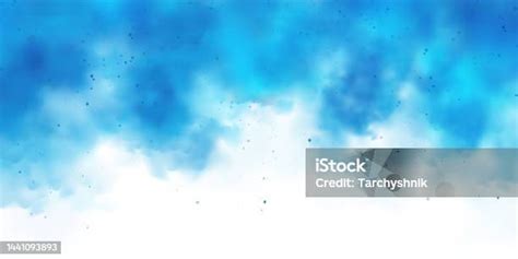 흰색 배경에 고립 된 푸른 다채로운 연기 구름 현실적인 안개 효과 안개 공기 중의 증기 증기 흐름 벡터 일러스트 레이 션 0명에 대한 스톡 벡터 아트 및 기타 이미지