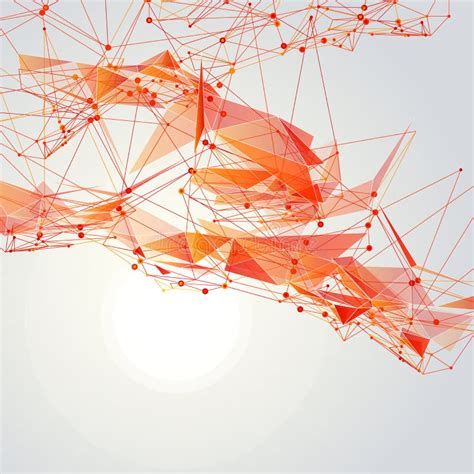 Abstract Triangle Mesh Background Stock Vector Illustration Of Origami Futuristic 31909335