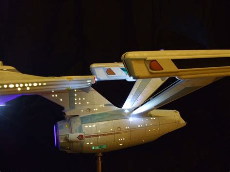 Star Trek Ships By Pjt Models Polar Lights Refit Enterprise 1350