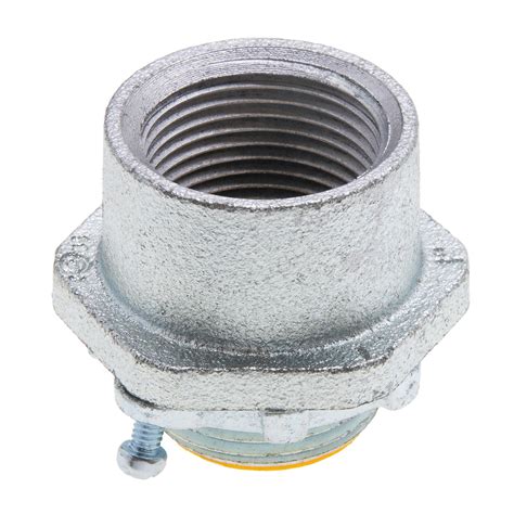 Rigid To Enclosure Malleable Iron Insulated Threaded Hub 1 Nsi