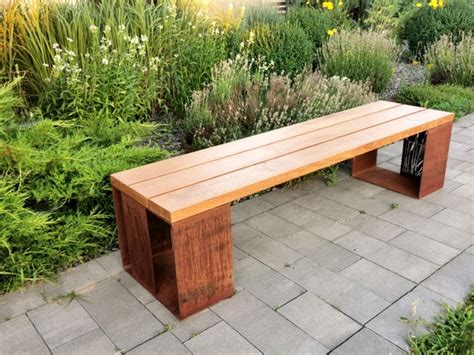 Modern Outdoor Bench