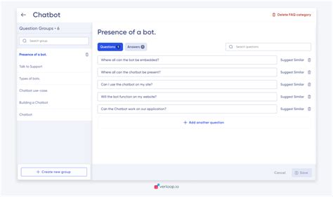 Multiple FAQ Databases For Multiple Recipes Verloop Help Docs