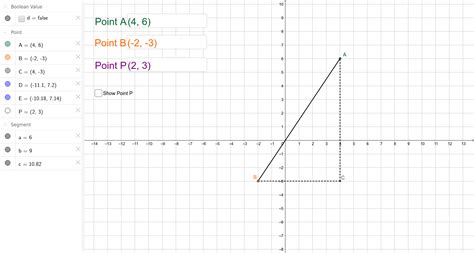 Partitioning A Line Segment Geogebra Partitioning A Line Segment Geogebra