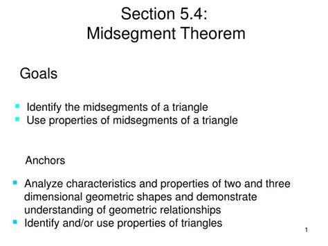 Ppt Section 5 4 Midsegment Theorem Powerpoint Presentation Free Download Id 3950303