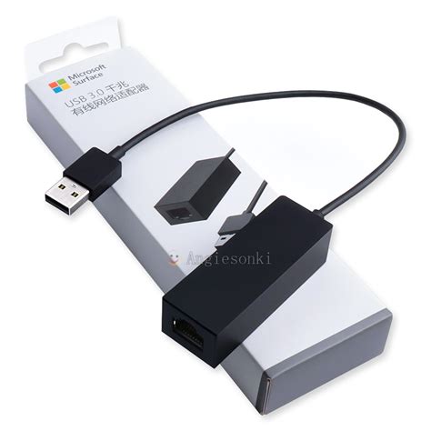 Microsoft Surface Usb 3 0 To Rj45 100mbps Gigabit Ethernet Adapter 1821 Shopee Thailand