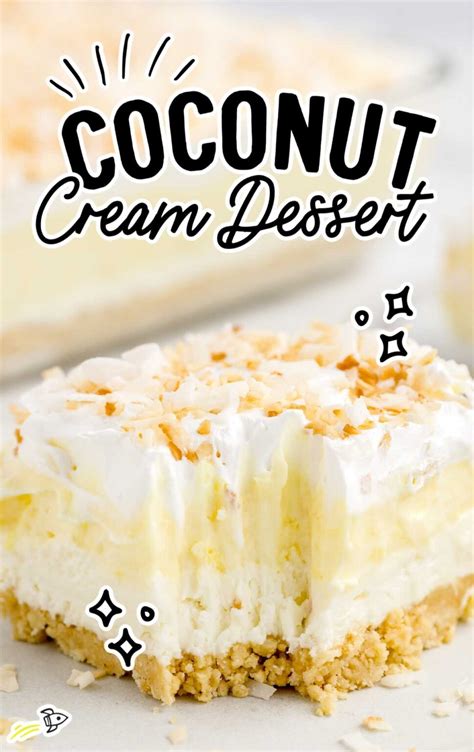 Coconut Cream Dessert Spaceships And Laser Beams