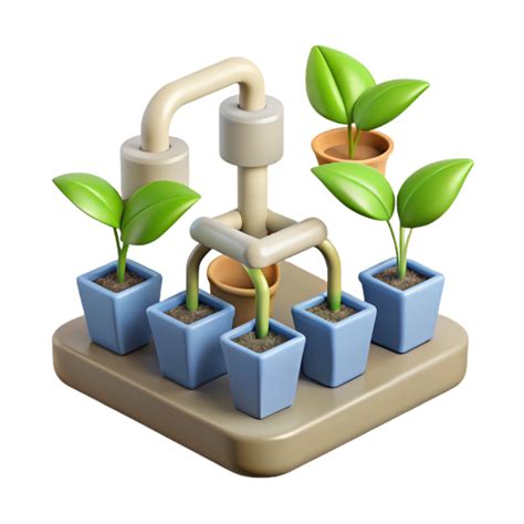 Stunning Minimalist Hydroponic System Diagram Simple Illustration Cutout Original 57653556 Png