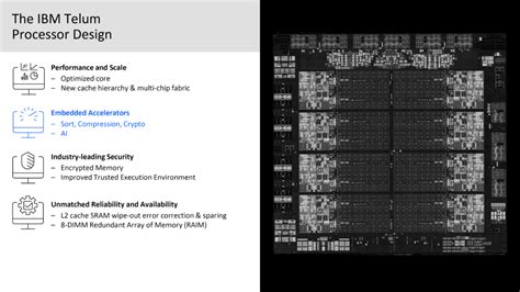 Ibms Next Gen Z Processor Detailed Telum Chip Based On 7nm Process 225 Billion Transistors