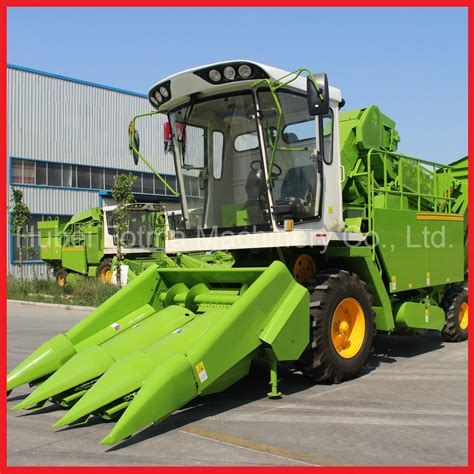 China Three Rows Corn Combine Harvester Corn Picking Machine 4yz 3b Photos And Pictures Made