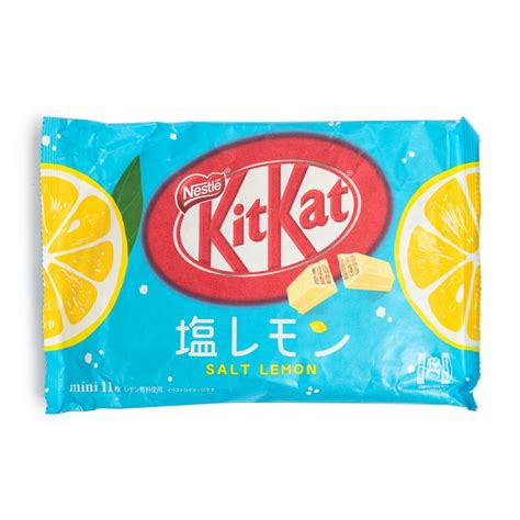 Kit Kat Mini Salt Lemon Lolli And Pops