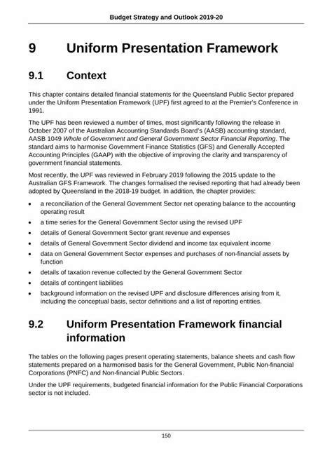 Pdf 9 Uniform Presentation Framework Uniform Presentation · 2020