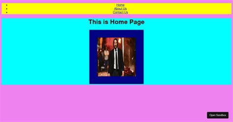 Reactjs Route Linkingpages Codesandbox