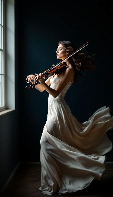 Free Violinist In Light Image Violin Musician Classical Download