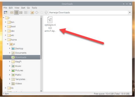 Raspberry Pi Optisigns