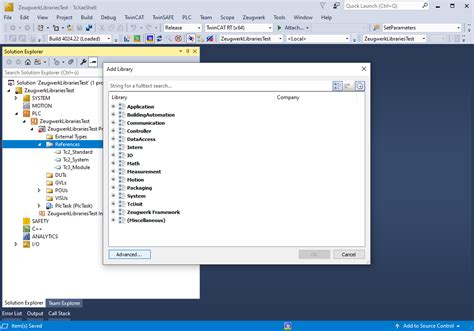 Zeugwerk Framework Libraries Unlocking Zeugwerk Framework 1 6 0 14