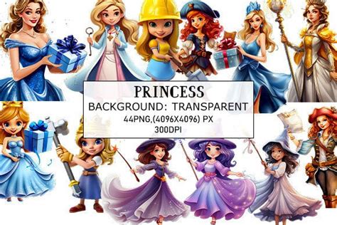 1 Animated Princess Graphics Designs And Graphics