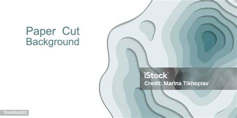 페이퍼 컷 지형 배경 3d 멀티 레이어 추상 종이 접기 종이 컷 구호지도 웹 배너 청록색 해수 량 현대적인 트렌디 한 디자인