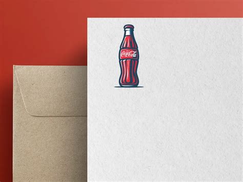 Red Coca Cola Bottle Vector File Download Logowik