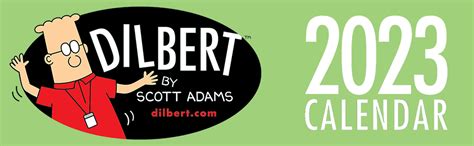 Dilbert 2023 Day To Day Calendar Adams Scott Free Shipping