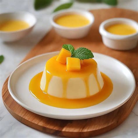 Mango Panna Cotta Recipe Creamy And Gelatin Free