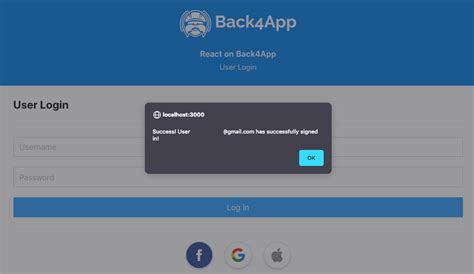 React Google Login Back App Backend