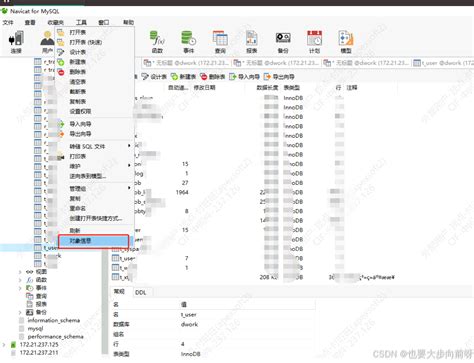 Navicat For Mysql 查主键、表字段类型、索引navicat怎么查看表的数据类型 Csdn博客