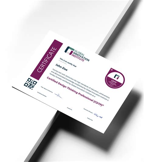 Certified Design Thinking Professional Cdtp® Gini Nigeria