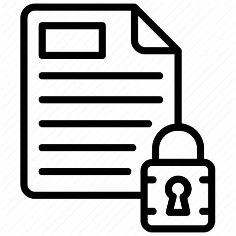 Confidential Information Document Protection Encryption File