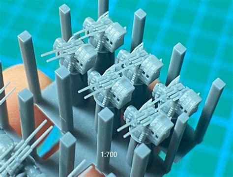 1 700 1 350 Ijn Type 89 Aa Gun Type 89 127mm Aa Gun Yamato Turret